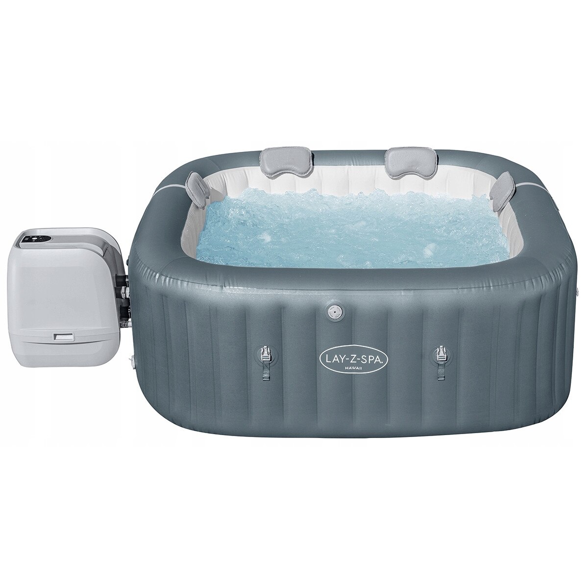 Jacuzzi gonflabil, Bestway, Lay-Z-Spa, 180 x 71cm, 795, Gri - eMAG.ro