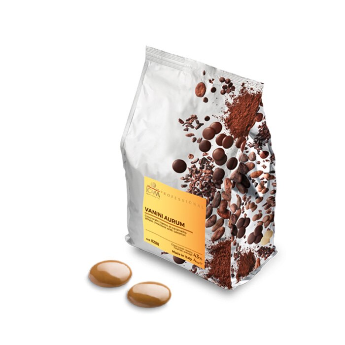 Ciocolata alba cu caramel Vanini Aurum, 4 Kg, Icam - eMAG.ro