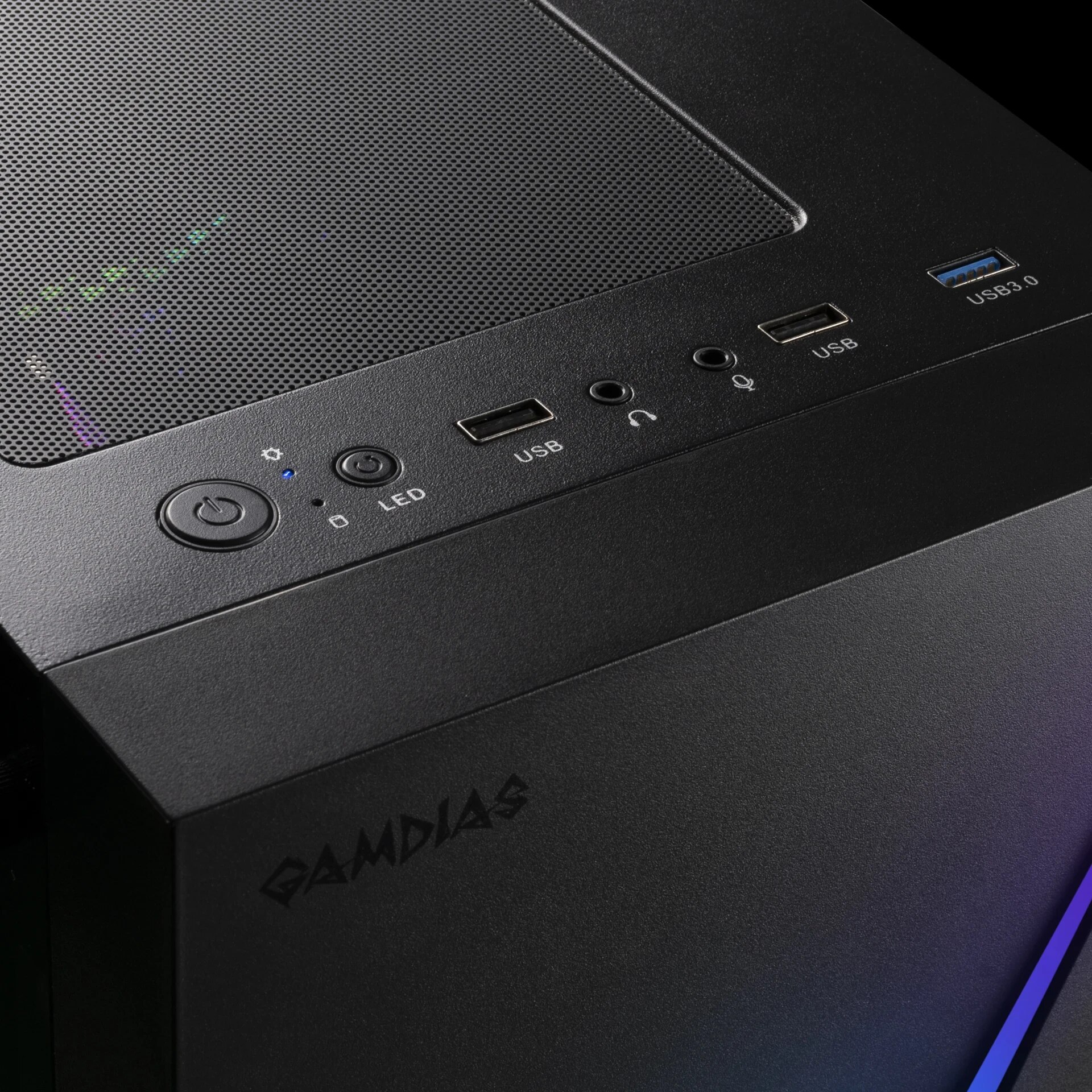 Компютърна кутия Gamdias кутия Case ATX - ARGUS E5 - aRGB, Tempered ...