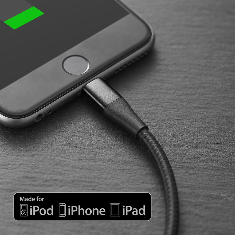 Anker PowerLine+ II C89 Lightning Premium kábel, 1.8 méter, Fekete ...