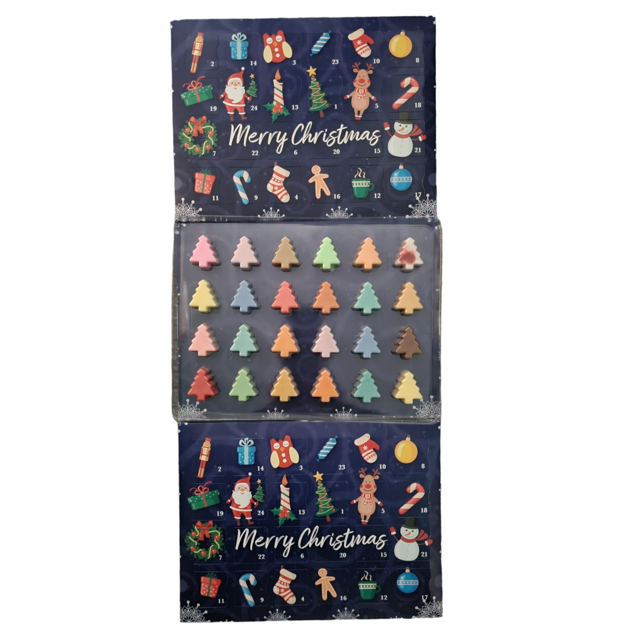 Ceara naturala de soia, Advent Calendar Navy Christmas - 24 Braduleti ...