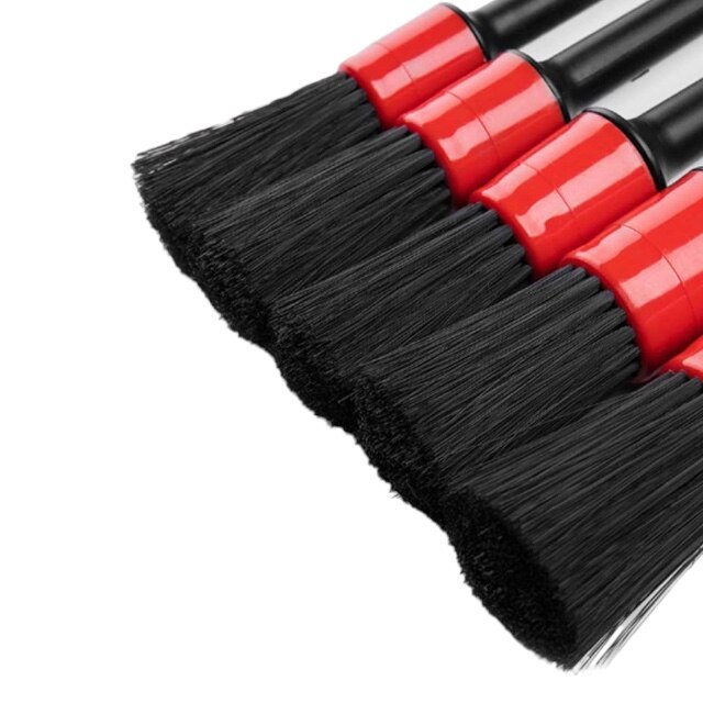 Pensule cu par natural detailing auto, 5 buc/set - eMAG.ro
