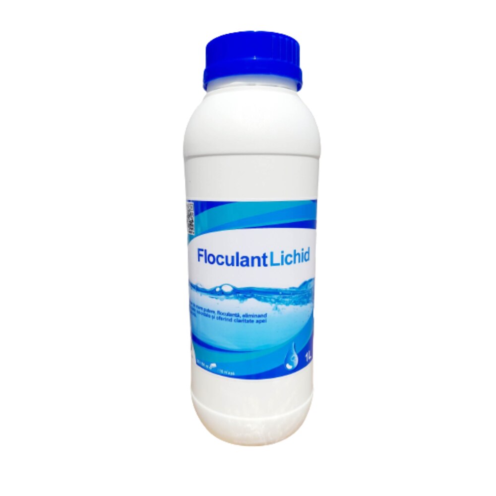 Floculant pentru apa cristalina, Floculant Lichid 1L - eMAG.ro