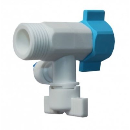 Cupla T plastic racordare retea filtre apa filet 1/2 x furtun 1/4 - eMAG.ro