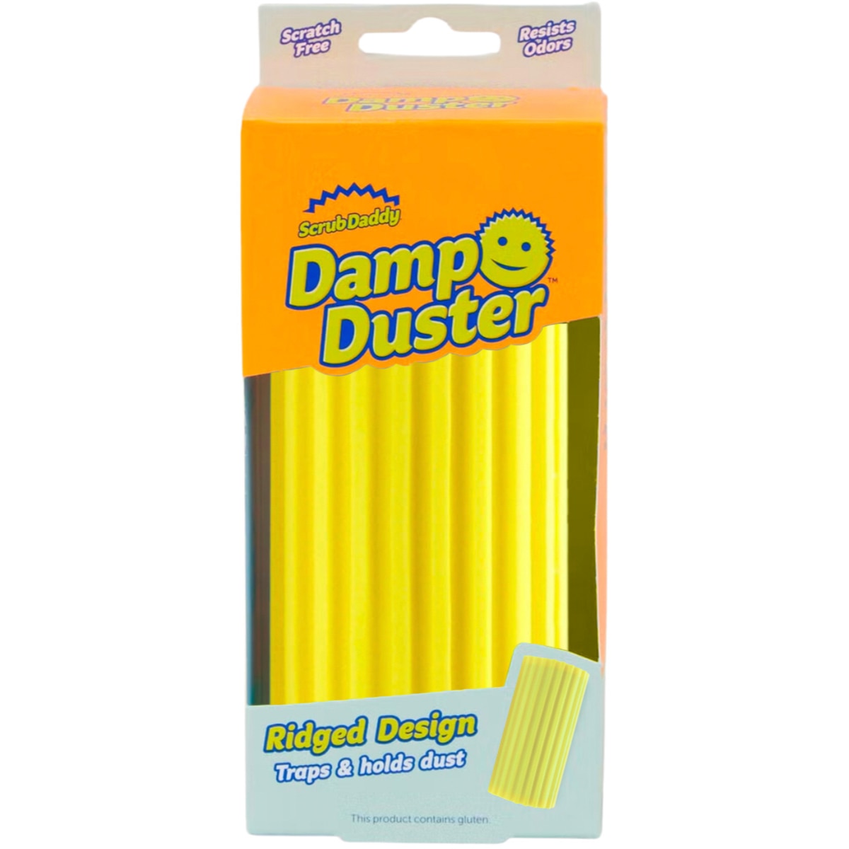Scrub Daddy Damp Duster Szivacs, 15 x 7,5 x 5 cm, sárga - eMAG.hu
