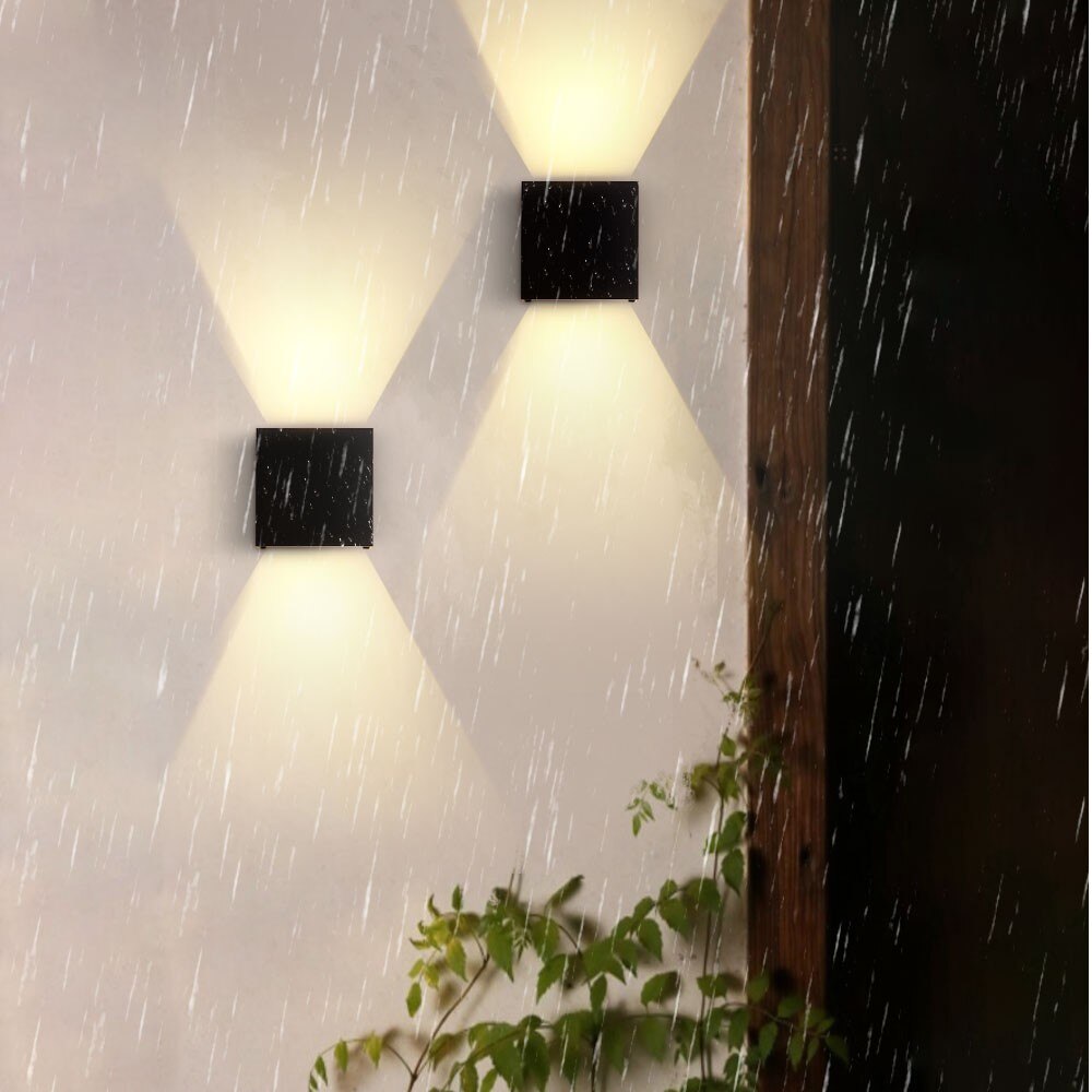 Aplica LED de perete Interior/Exterior Techstar®, Putere 10W, Culoare ...