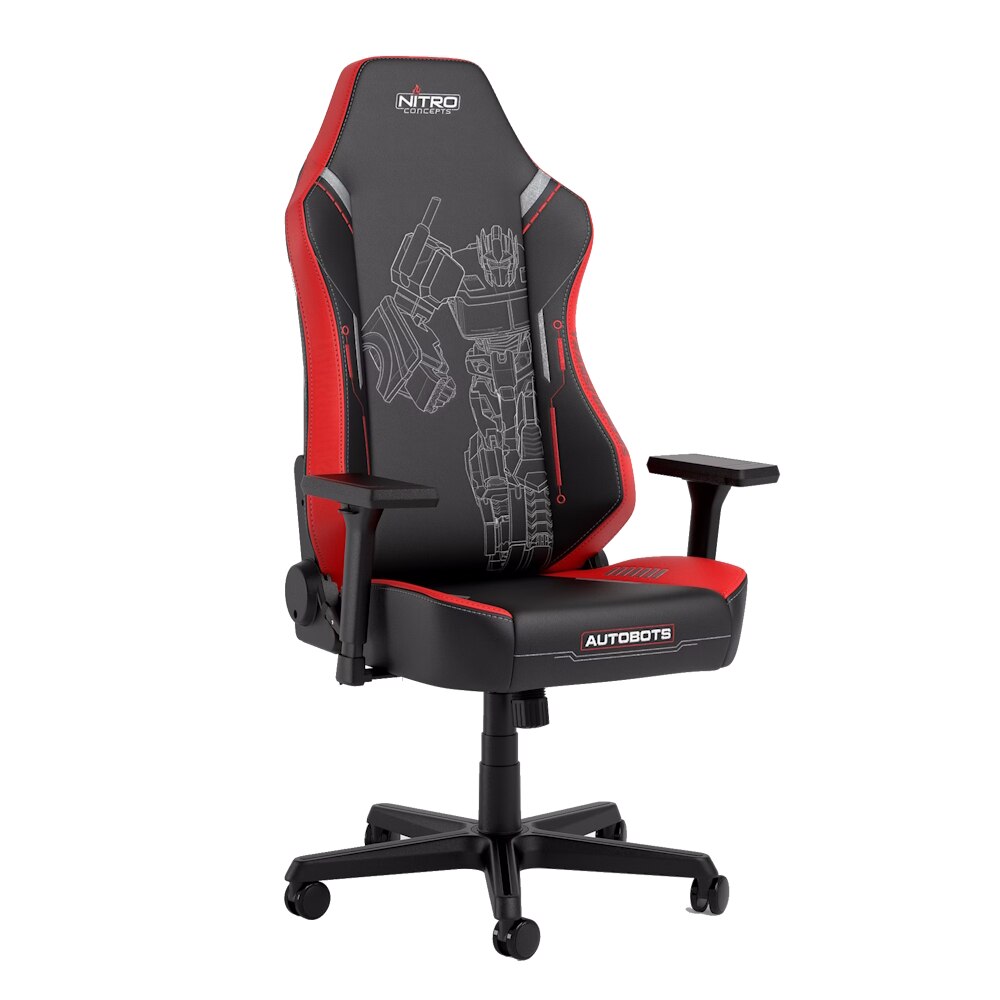 Scaun gaming Nitro Concepts X1000 Transformers Autobots Edition, Negru ...