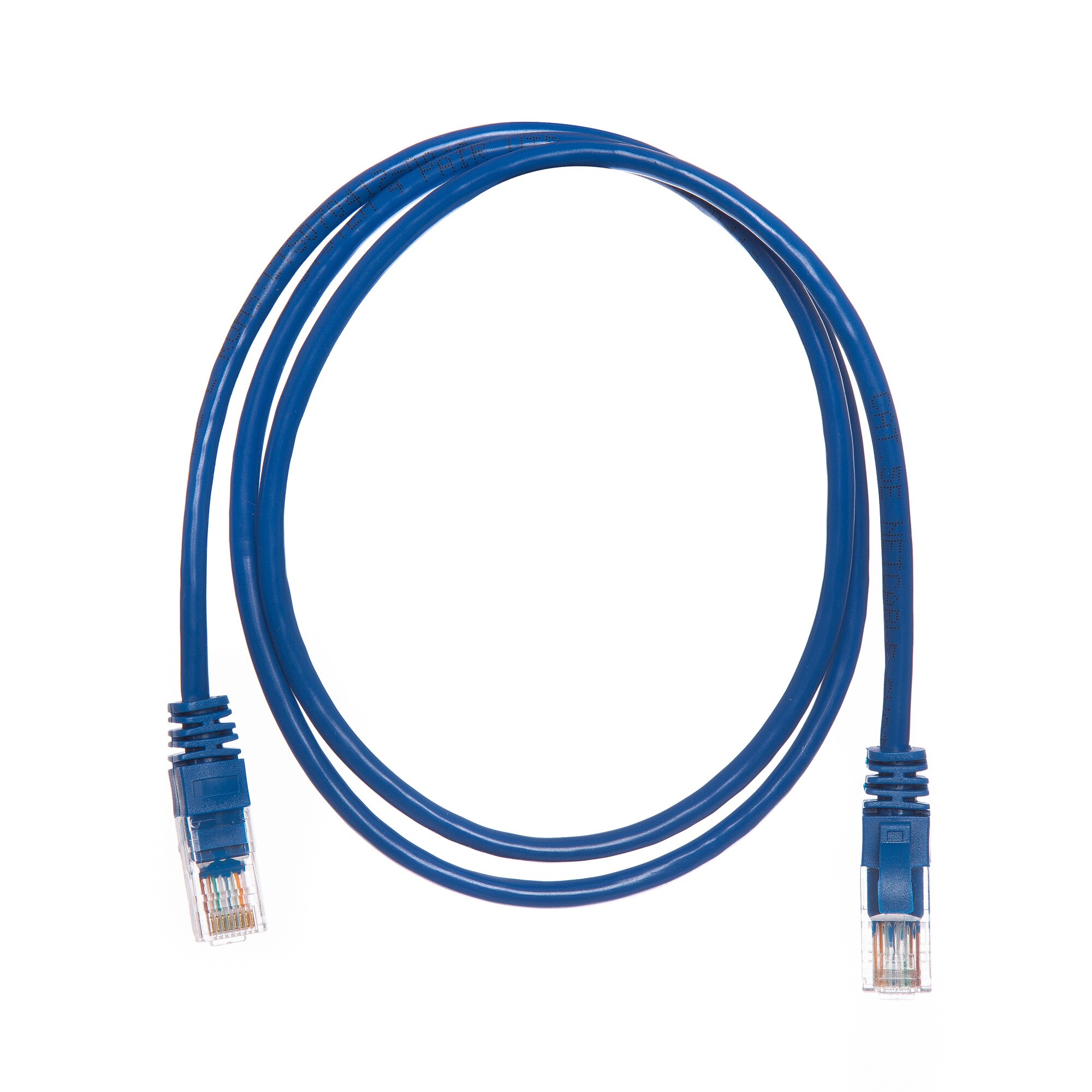Cablu UTP DataLink Patch cord cat. 6, 1m Albastru - eMAG.ro