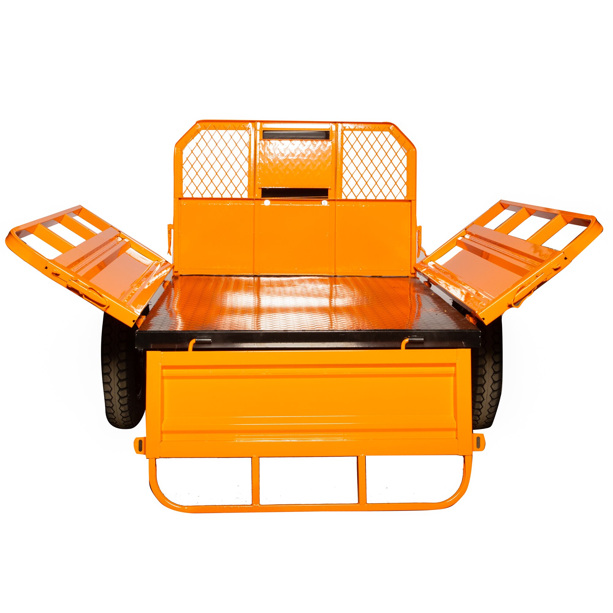 Remorca pentru motocultor Detoolz, capacitate incarcare 600 kg ...