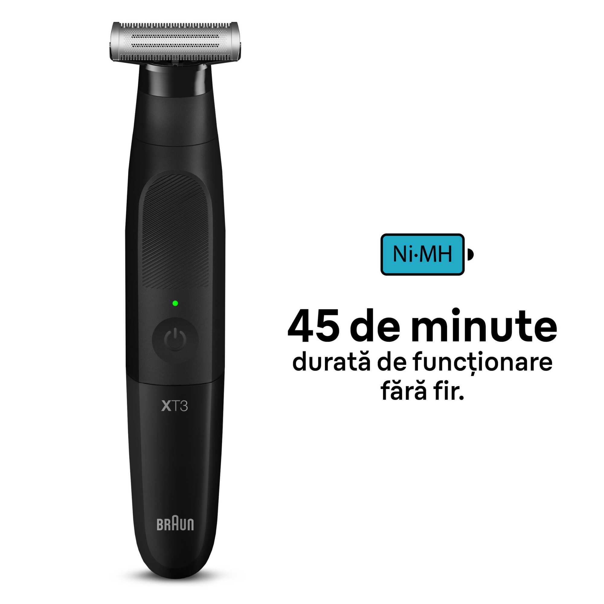Aparat hibrid de barbierit si tuns pentru barbati Braun Series X XT3100 ...