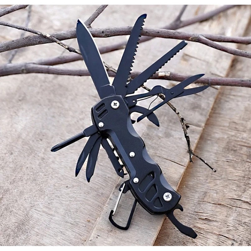Unealta multifunctionala pentru vanatoare sau camping, 13 in 1, 9.5cm ...