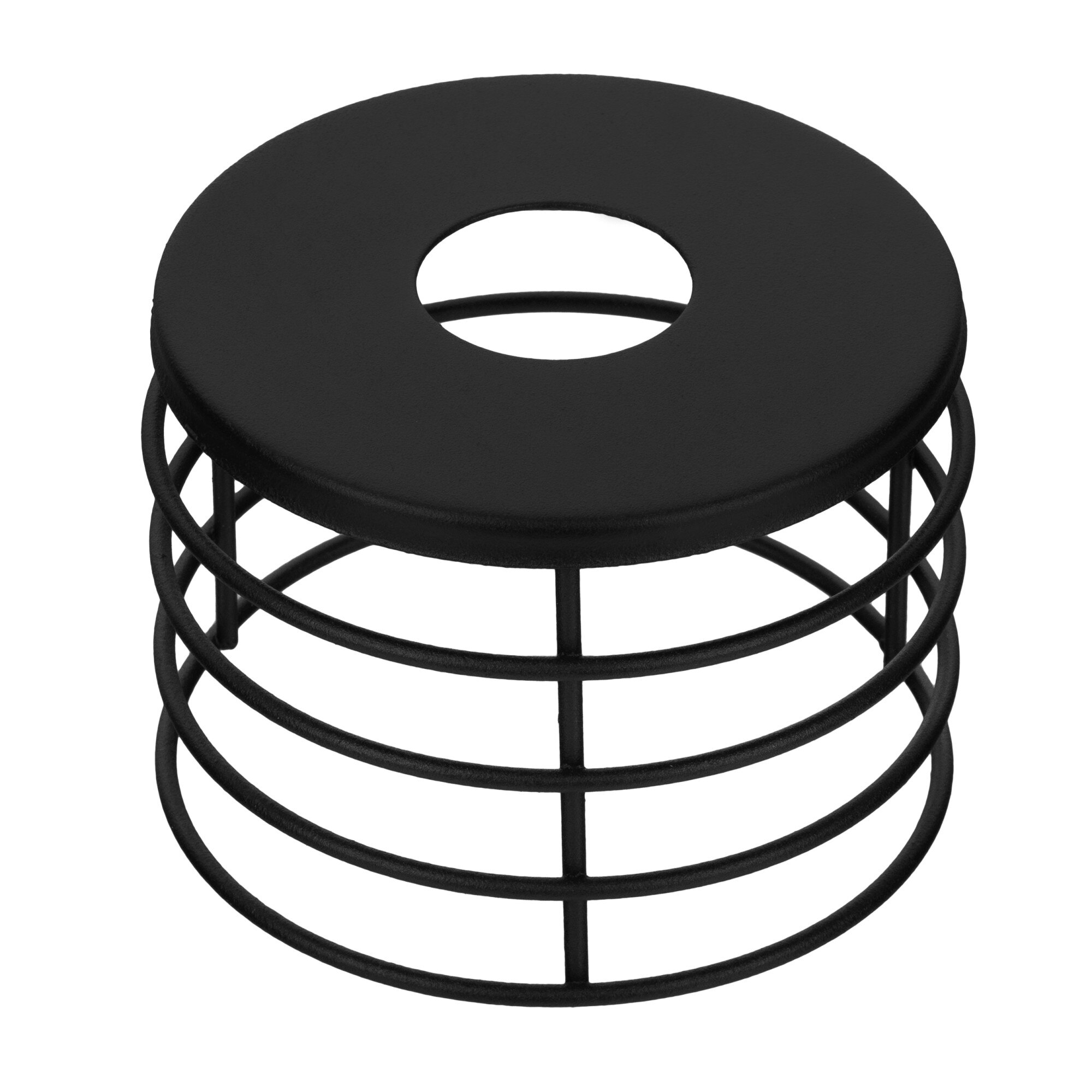 Abajur modern pentru lustre si pendule, 12 x 10cm, Metal, Negru - eMAG.ro