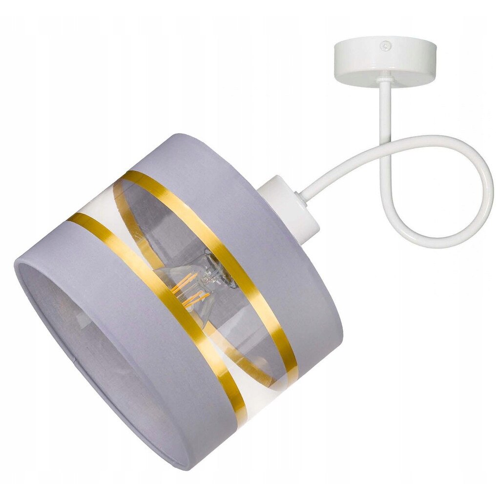 Lustra de tavan mobila Loft Shade, 20cm, Abajur plastic si material ...