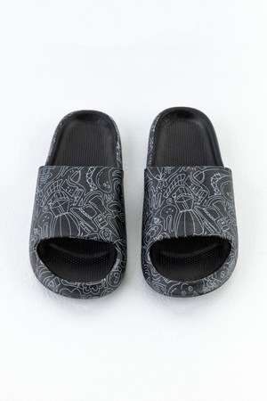 Papuci dama Funky Steps, Negru, 36-37 EU, FSS193 - eMAG.ro