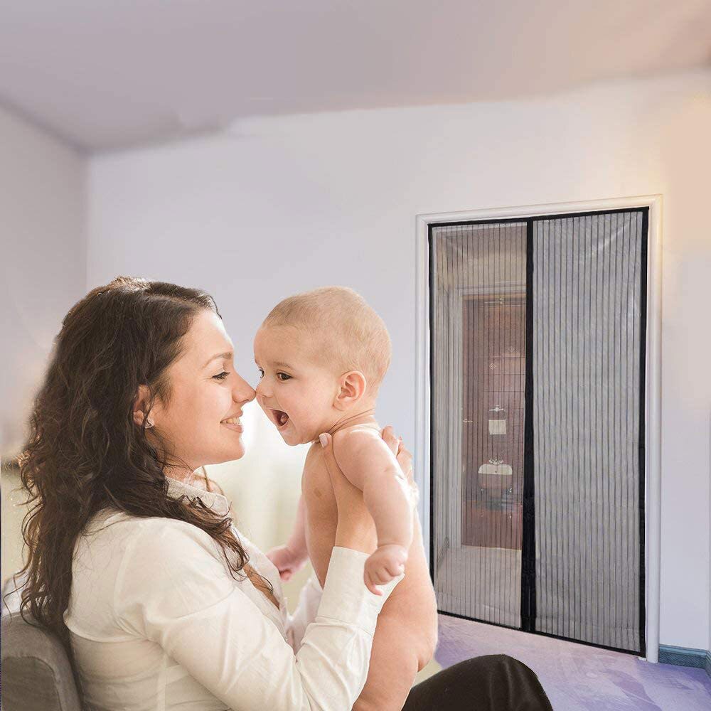 Perdea Usa SIKS Anti Tantari si Muste, Inchidere Magnetica, Perdea cu ...