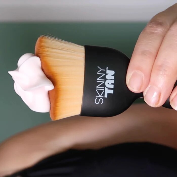 Pensula pentru aplicarea autobronzantului, Miracle Tanning, SKINNY TAN ...