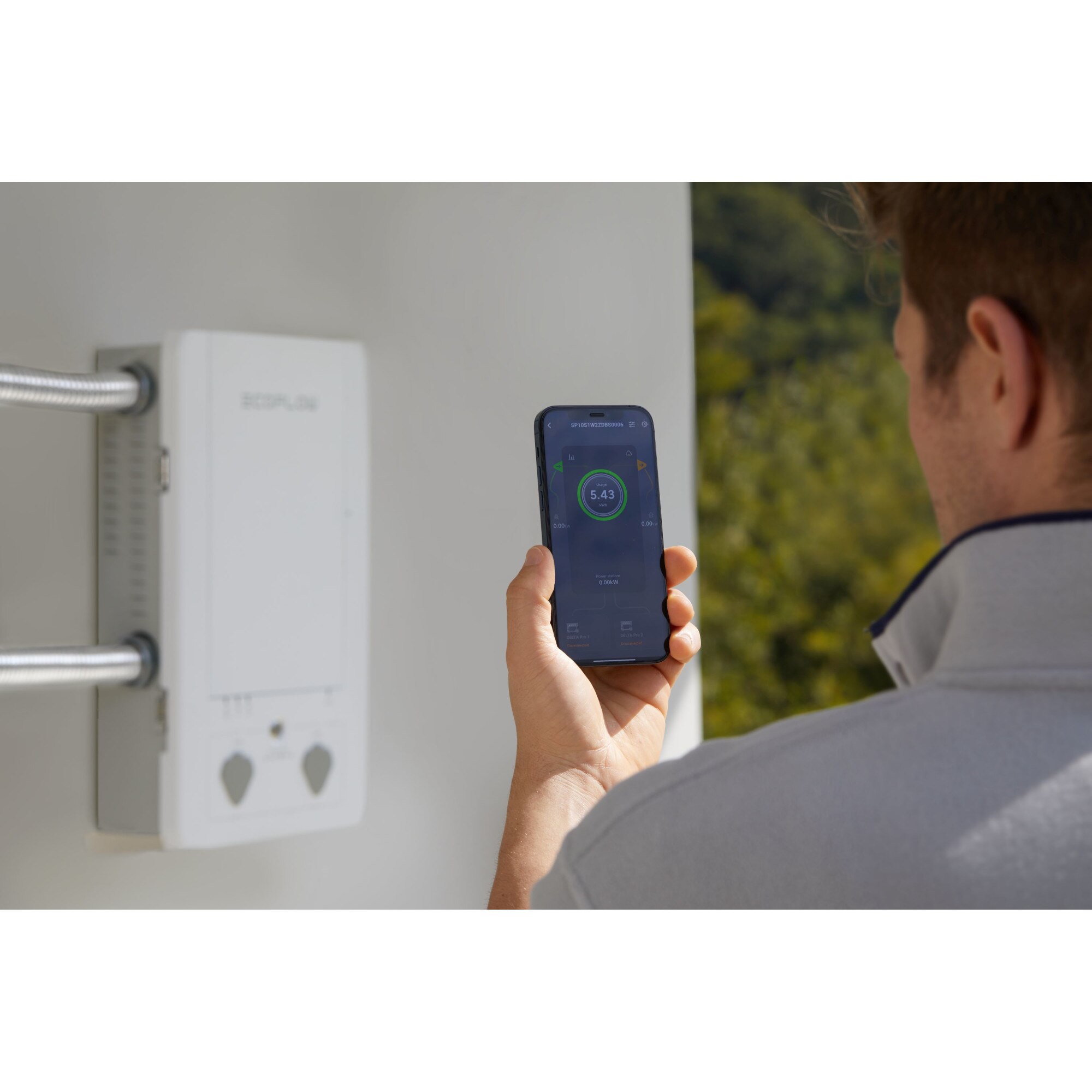 Panou Control EcoFlow Smart Home Panel Combo, 13 module releu smart ...