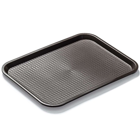 Tava de Servire Fast Food, Maro, din Polipropilena, Forgast, 40x30 cm ...