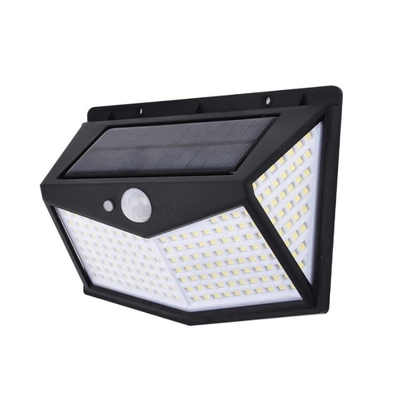 Lampa solara exterior, 212 LED-uri, JENUOS®, 3 moduri, IP65 rezistent ...