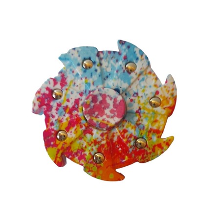 Fidget Spinner, Tornado master, Multicolor, 34SP - eMAG.hu