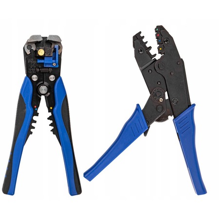 Set 2 clesti si 5 matrite sertizat cabluri 0,5 mm² - 16 mm² (S11073 ...