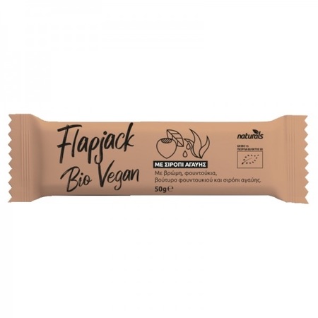 Baton de ovaz Flapjack Naturals cu alune, unt de alune si sirop de ...