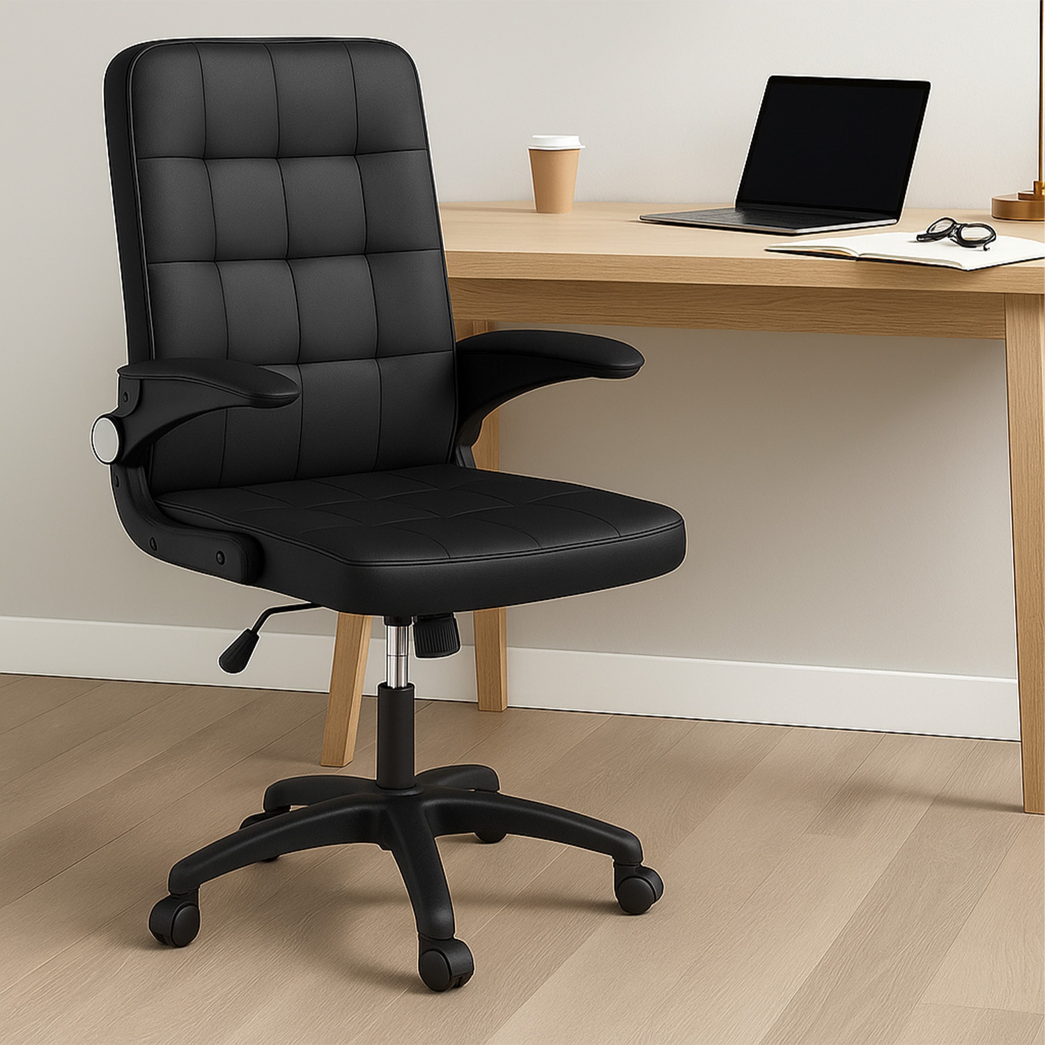 Scaun de birou, Quasar & Co.®, ergonomic, manere rabatabile, sezut si ...