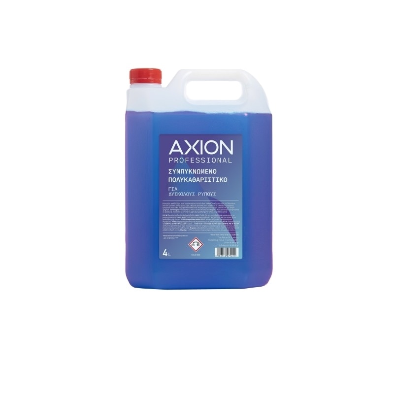Solutie pentru pete dificile, Axion, Powerful Multi-Cleaner, 4 l - eMAG.ro