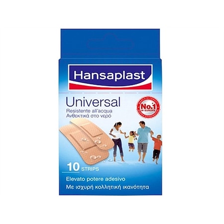 Set 10 plasturi, Hansaplast, Bej - eMAG.ro