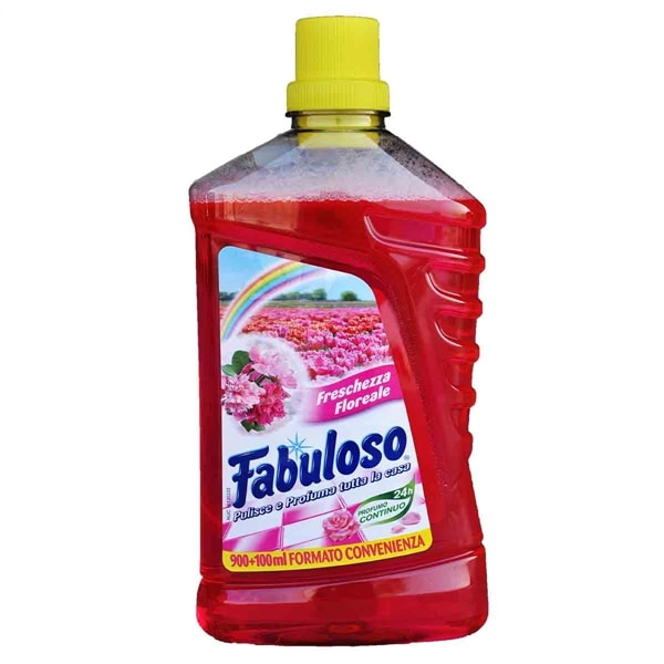 Solutie curatat podele, Fabuloso, Flori, 1l - eMAG.ro