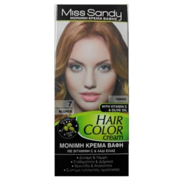 Vopsea de par, Miss Sandy, 60 ml, Blond - eMAG.ro