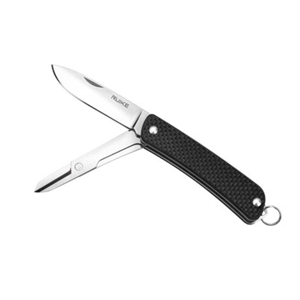 Нож RUIKE S22-B, Сгъваем, Ежедневен, Мултифункционален, Черен - eMAG.bg
