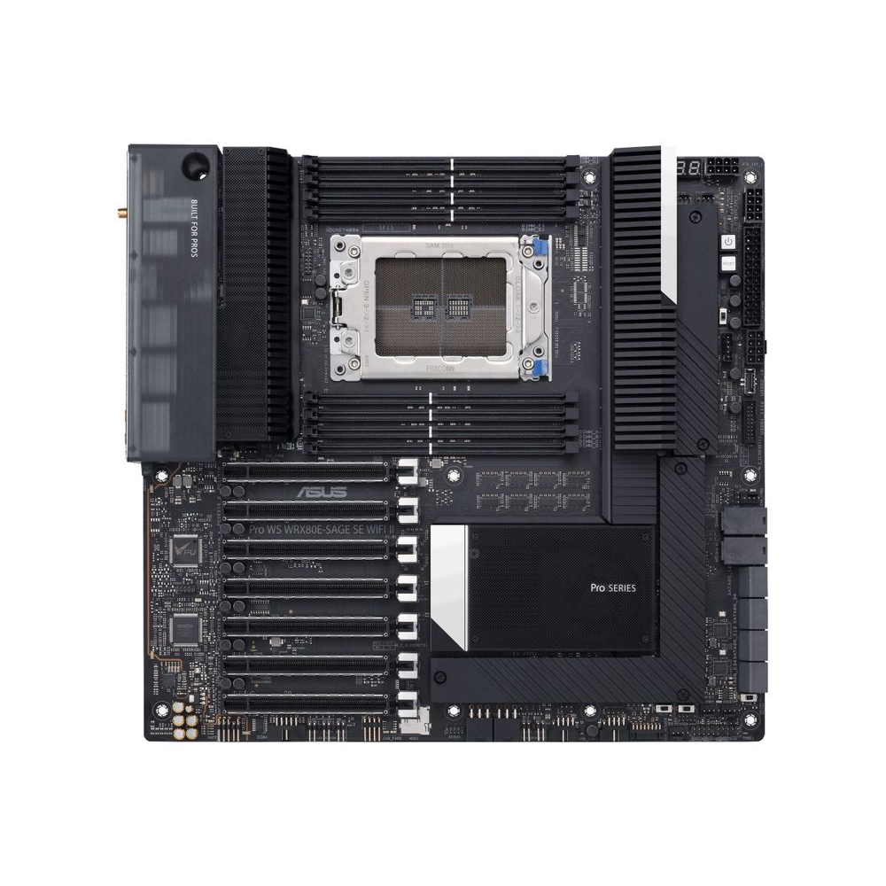 ASUS Pro WS WRX80E-SAGE SE WIFI II - motherboard - extended ATX / SSI ...