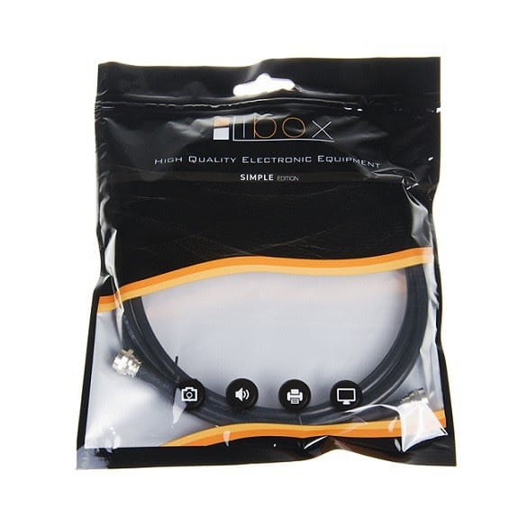 Cablu F - F, LIBOX, 1.8 m, Negru - eMAG.ro