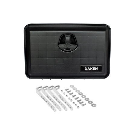 Cutie unelte cu manere, DAKEN, Plastic, Negru - eMAG.ro