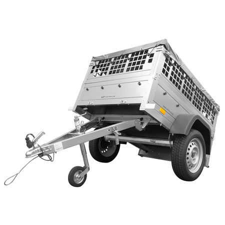 Remorca mica cu o singura axa Unitrailer GARDEN TRAILER 150 KIPP cu o ...