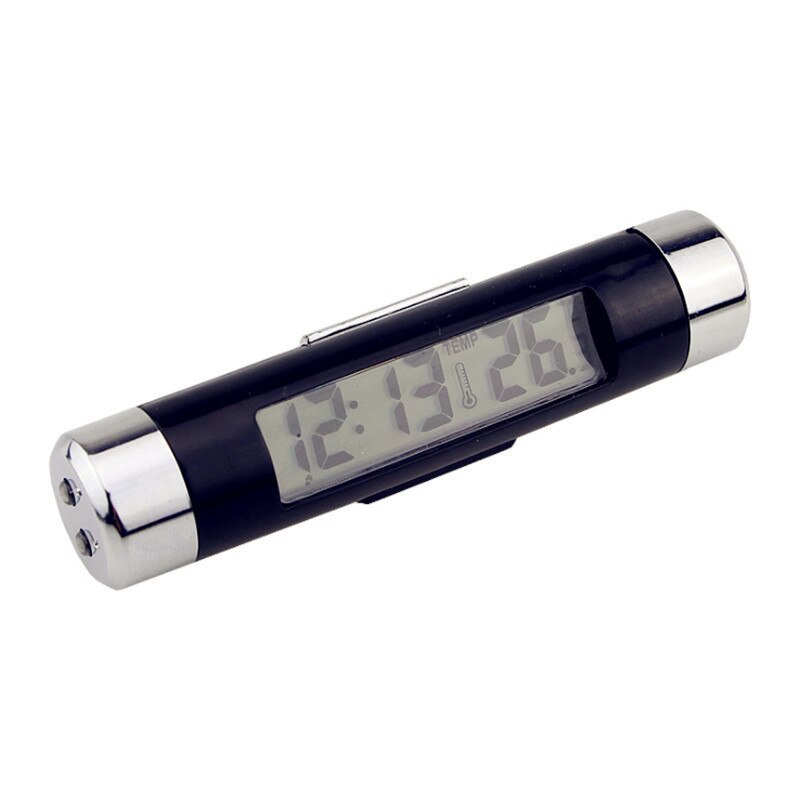 Ceas electronic auto, 86x20 mm, Negru - eMAG.ro