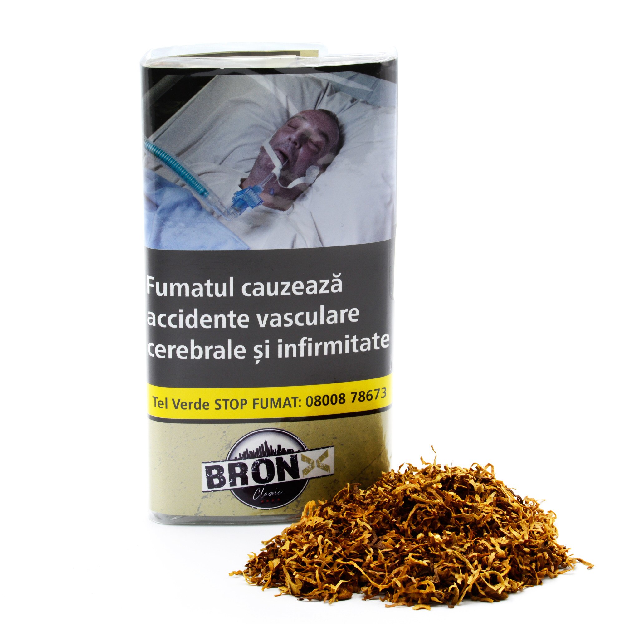 Tutun rulat tigari + foite, BRONX, Classic, 30 g - eMAG.ro