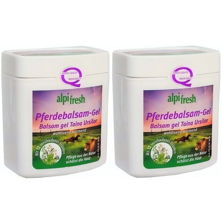 Гел балсам със загряващ ефект Alpi Fresh, 2x250ml, Lenhart Kosmetik ...