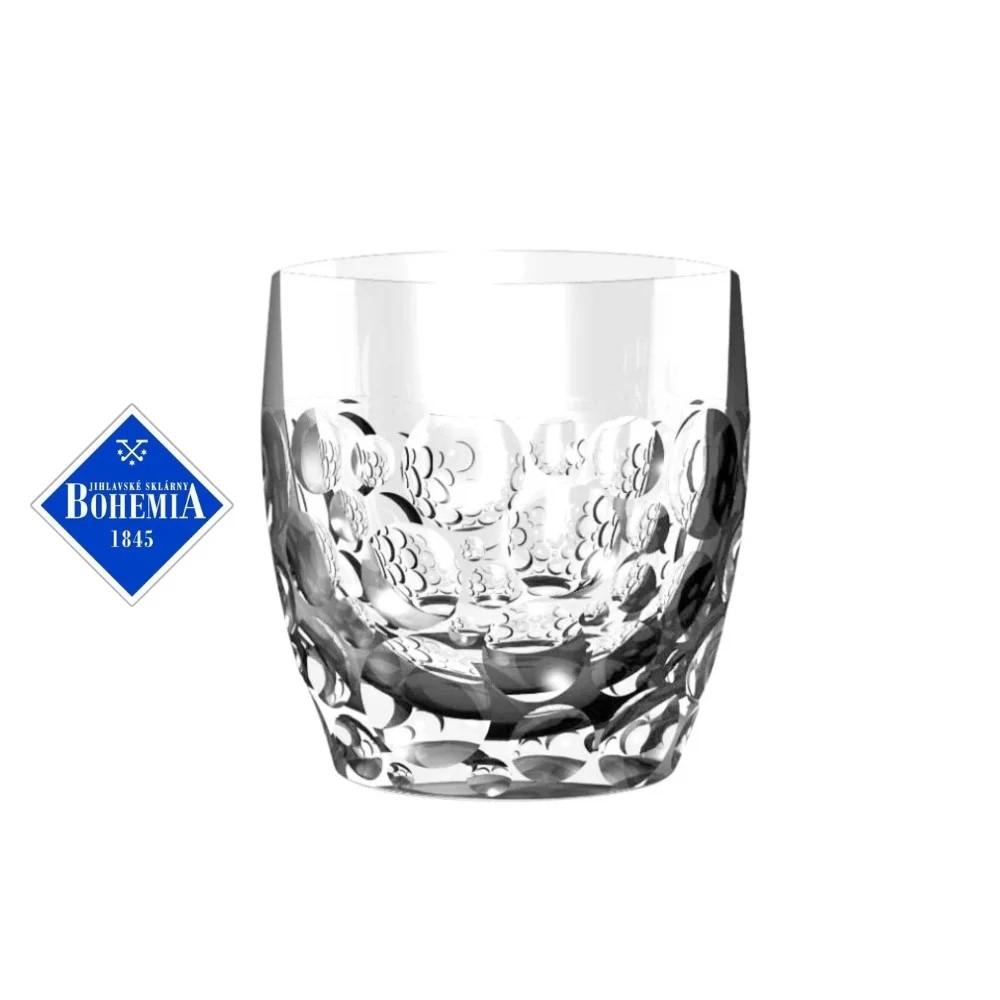 Set 6 Pahare Whisky Lisboa, Cristal de Bohemia, 350 ml - eMAG.ro