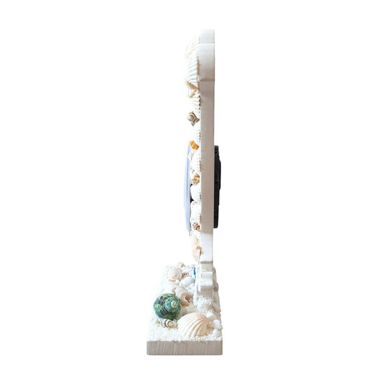 Ceas de masa Delfin, Alb, 23 cm, 20178199 - eMAG.ro