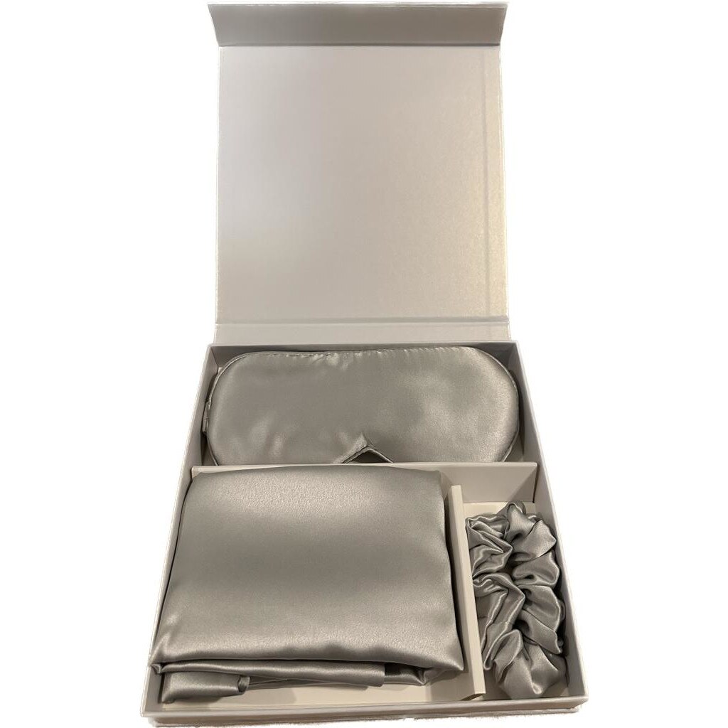 Set pentru somn cu fata de perna 51×76 cm, masca de ochi si elastic de ...