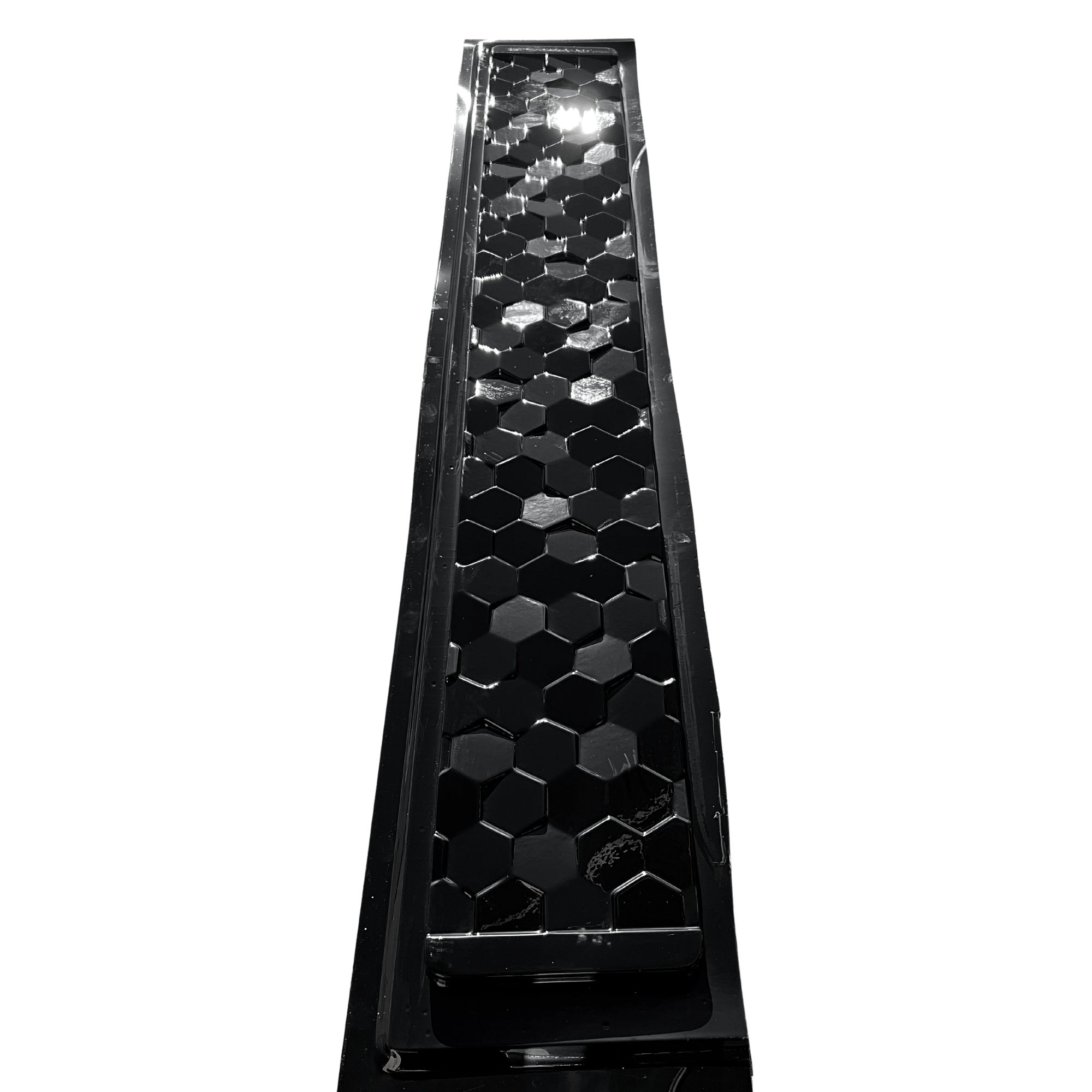 Matrita panou gard, model Fagure Mic, plastic ABS, negru, 200x30cm ...