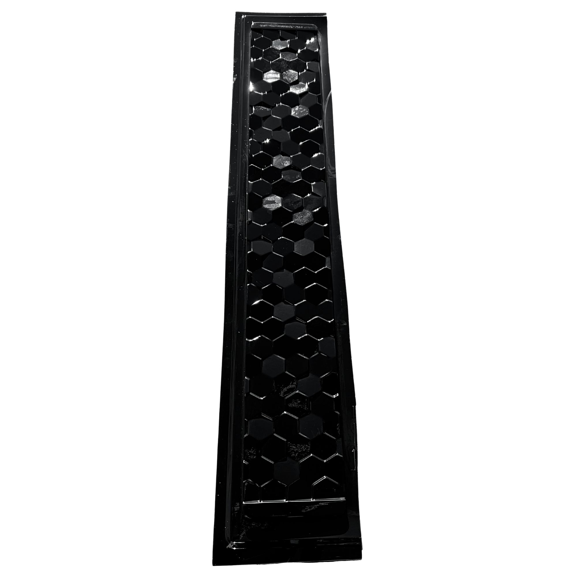Matrita panou gard, model Fagure Mic, plastic ABS, negru, 200x30cm ...