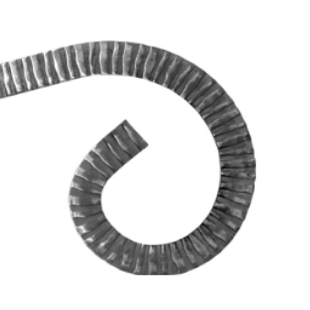 Acolada mare din lat 25x8 lis pe cant pentru confectii garduri - eMAG.ro