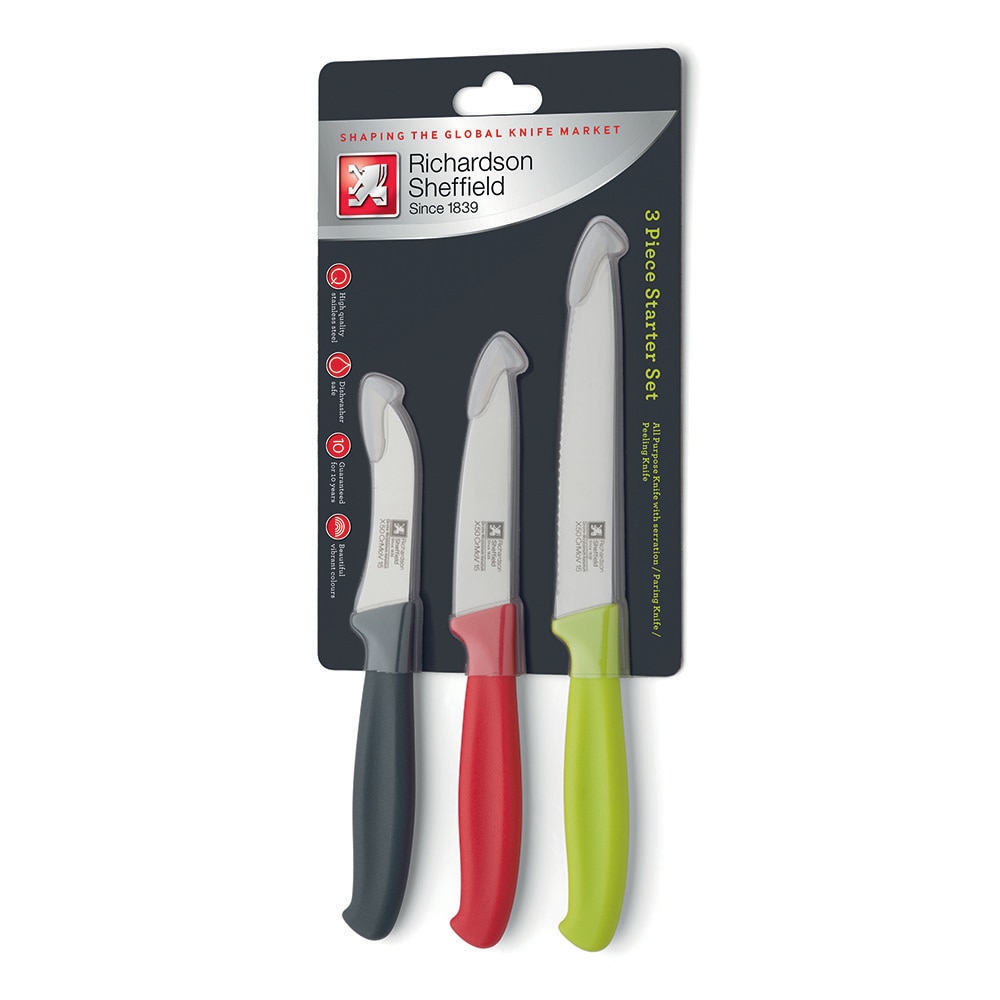 Set pentru decojire Richardson Sheffield, 3 piese, otel inoxidabil 13/0 ...