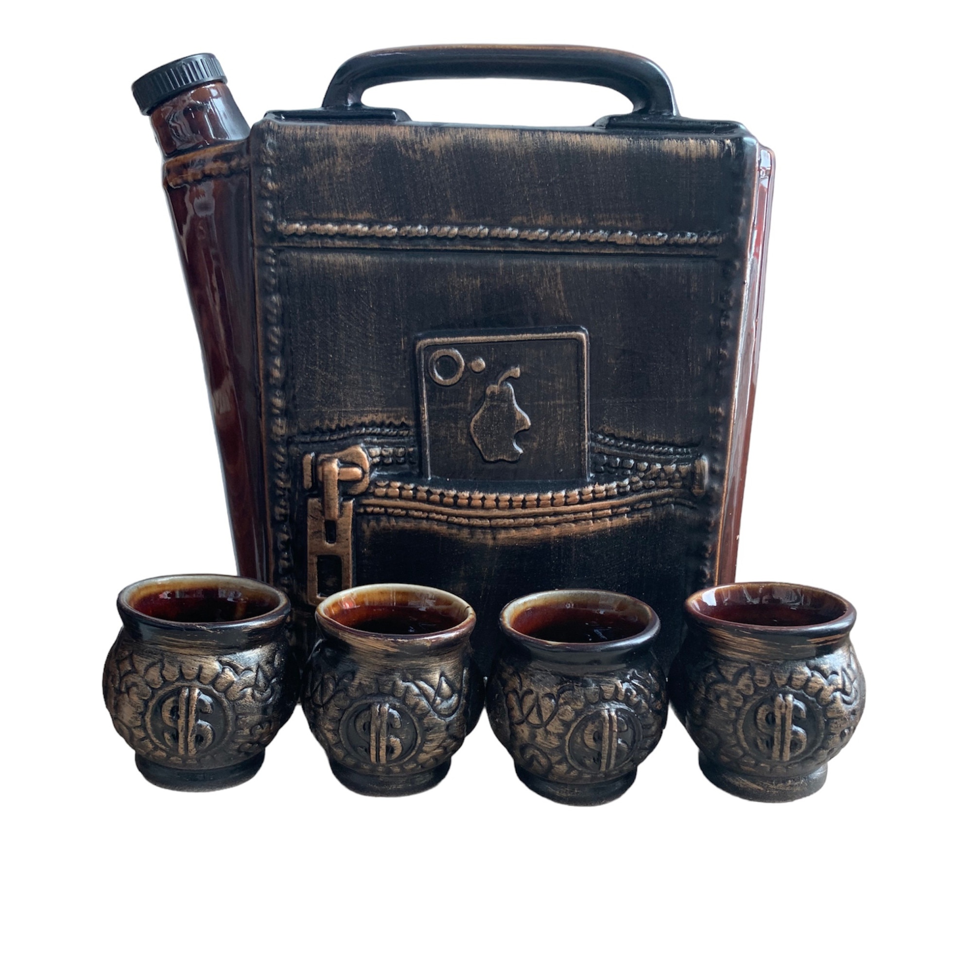 Set pentru tuica Boss, 6 pahare, 1.5L/80 mlx4 - eMAG.ro