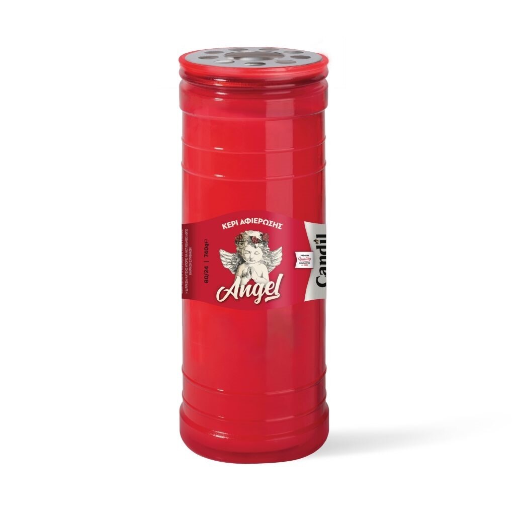 Candela, Candil, 8x21 cm, Rosu - eMAG.ro