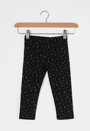 Zee Lane Kids Детски черен клин със сребриста шарка 128 - eMAG.bg