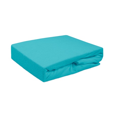 Cearceaf cu elastic terry 160x200 Darymex turcoaz - eMAG.ro